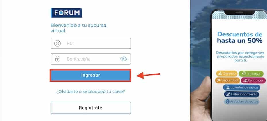 Pagar Forum con RUT 2023 (Fácil y Rápido)